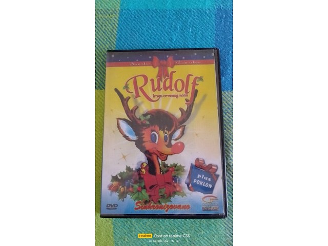 DVD CRTANI FILM - RUDOLF IRVAS CRVENOG NOSA