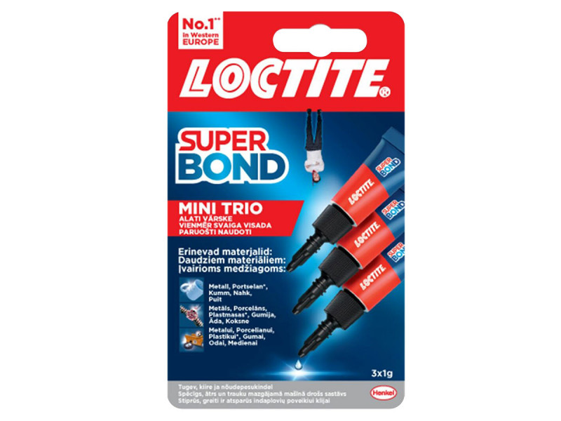 LEPAK LOCTITE MINI TRIO 3 X 1g