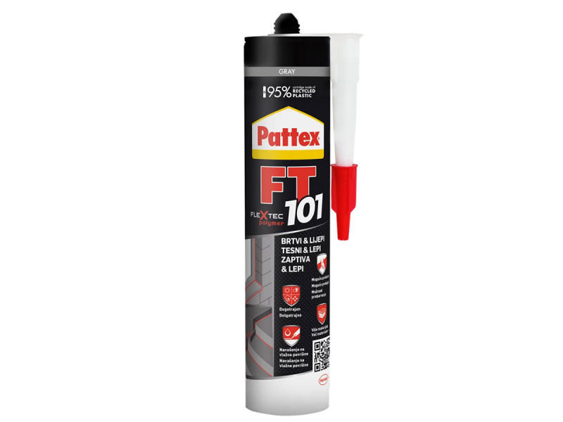 LEPAK MONTAŽNI FLEKSIBILNI FT101 BELI 280ml