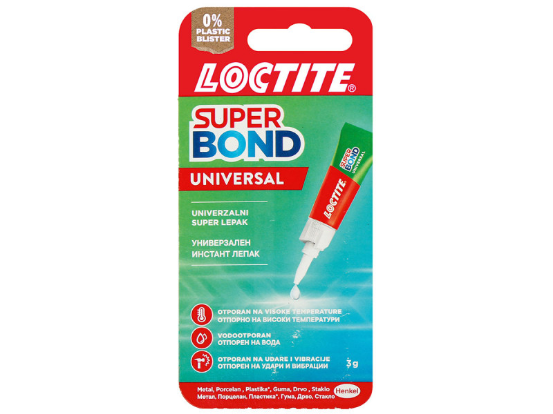 LOCTITE SUPER LEPAK BOND UNIVERSAL MB 3g