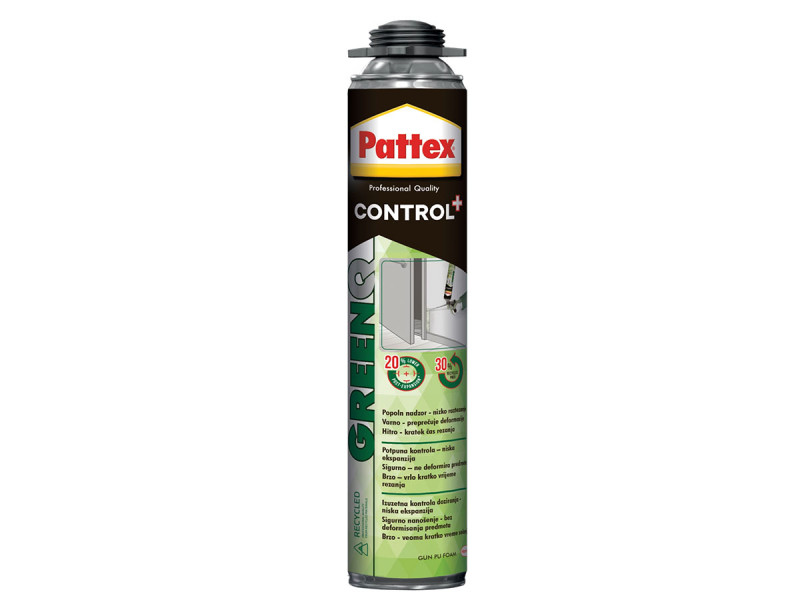 PUR PENA PATTEX GREENQ NISKO EKS.PIŠTOLJSKA 750ml