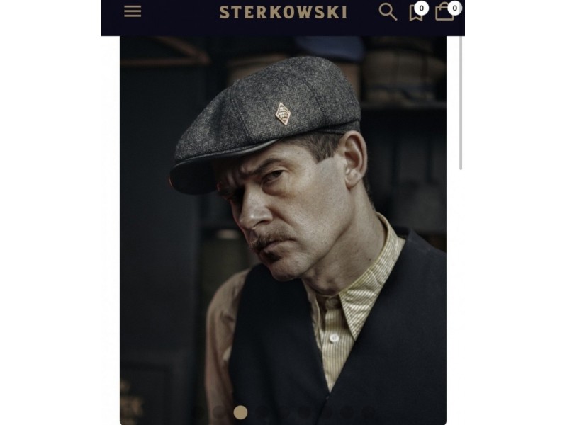 Kačket Shelby br 62 Sterkowski Varsava Novo!