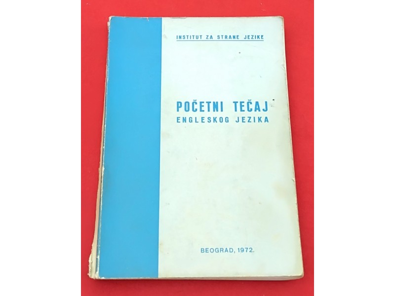 Početni tečaj Engleskog jezika