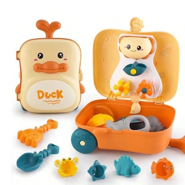 Duck kofer sa igračkama za plažu - set za pesak, more i letnju igru