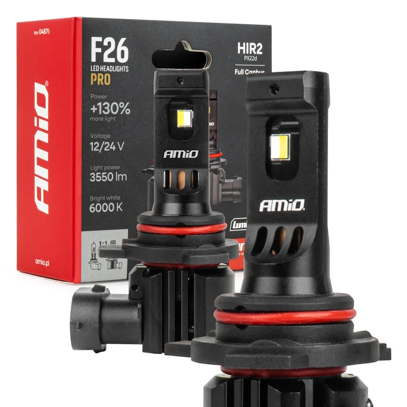 Sijalice LED HIR2 PRO LumiTec Full Canbus 12/24V 68W – Amio 04876