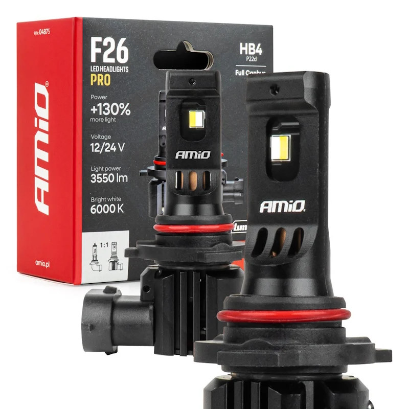Sijalice LED HB4 PRO LumiTec Full Canbus 12/24V 68W – Amio 04875
