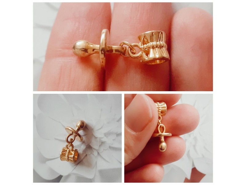 ZA BEBE privezak + Pandora vrecica 102406