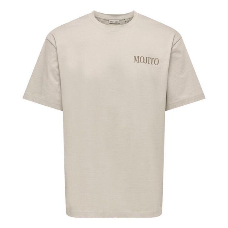 O&S Bež Muška Majica ONSFRED MOJITO