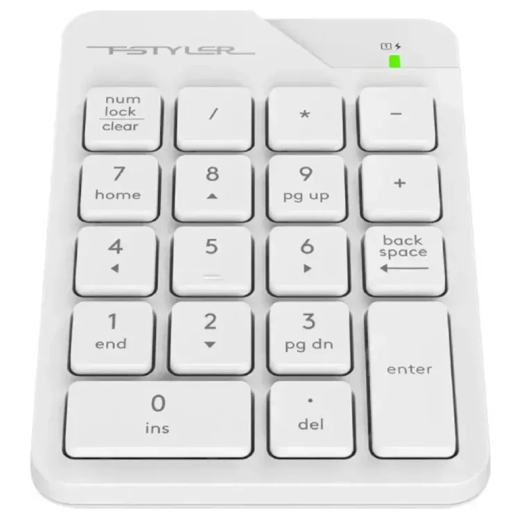 A4 TECH FGK21C FSTYLER 2.4G White Bežična numerička tastatura