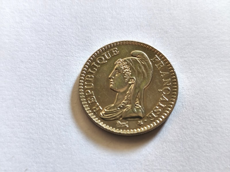 Francuska 1 franc 1992