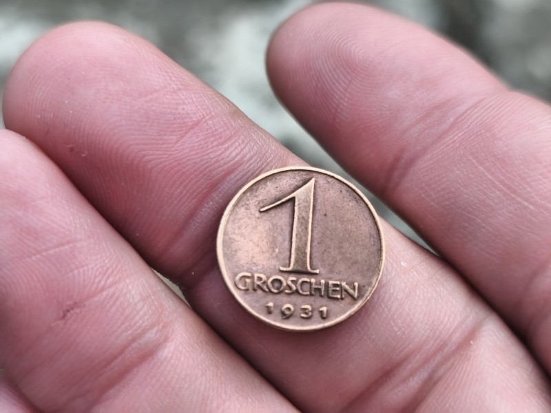 Austrija 1 groschen 1931