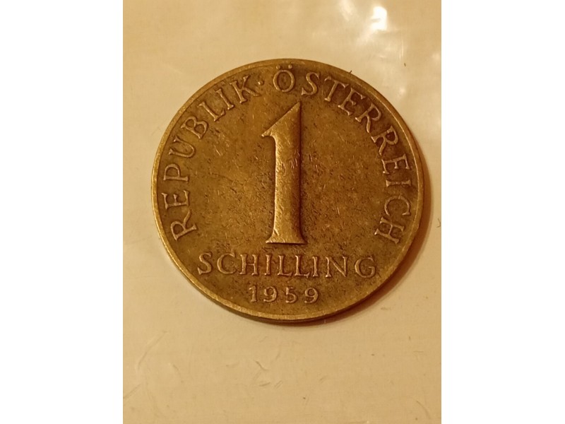 1 Schilling 1959g.