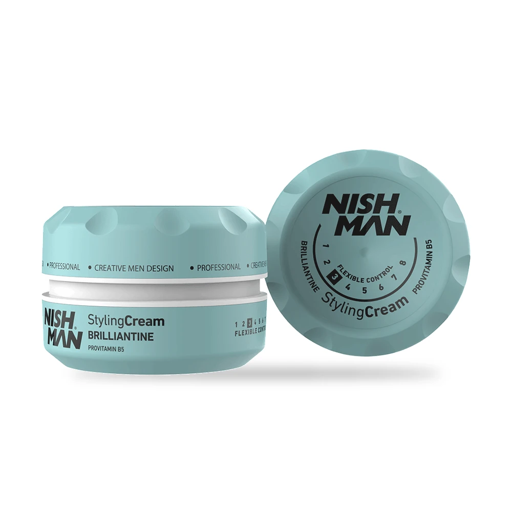 Nishman Hair Styling Cream Brilliantine Provitamin B5