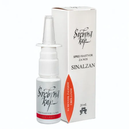 SREBRNA KAP SINALZAN sprej za nos 20ml