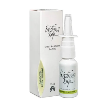 SREBRNA KAP mentol+eukaliptus 20ml