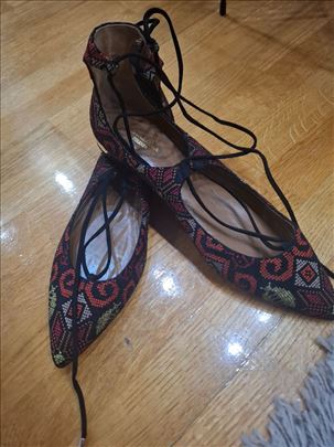 Aquazzura Christy Embroidered baletanke (Original)