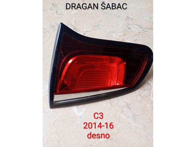 CITROEN C3 stop svetlo desno sa gepeka 2014-16