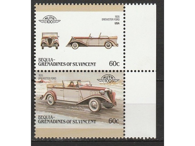 Grenadines of St. Vincent, Bequia-1986-Brewster Ford US