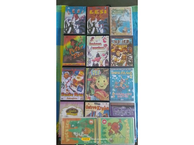 DVD CRTANI FILM - CRTACI NISU ORGINAL