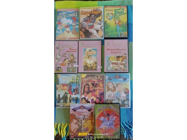 DVD CRTANI FILM - CRTACI NISU ORGINAL