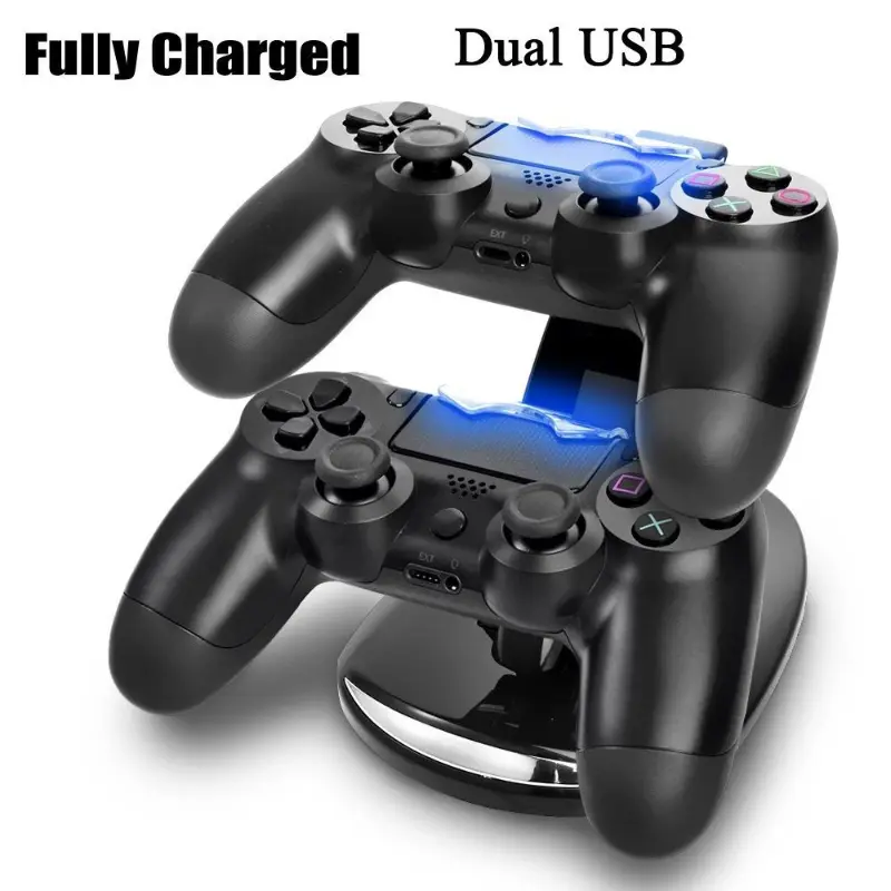 Stalak za punjenje dva PS4 kontrolera sa LED signalizacijom