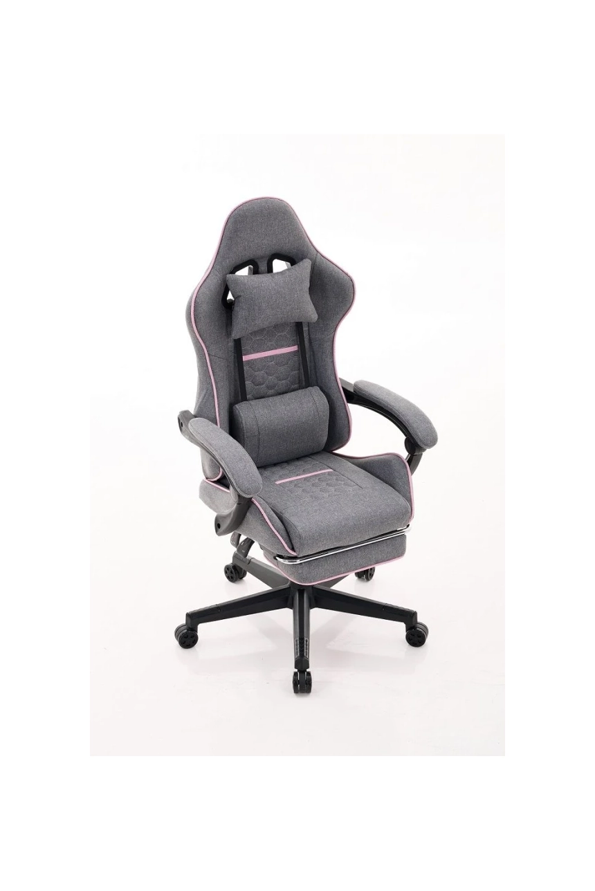 Gaming stolica ePlayGame HC-4095 PG platno/sivo roze