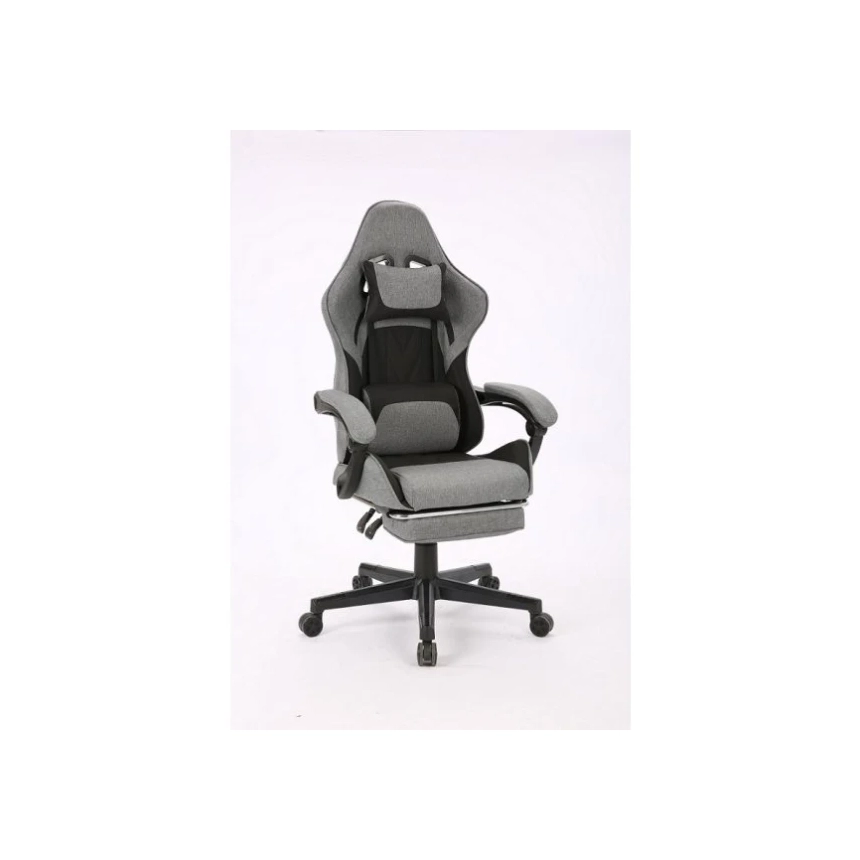 Gaming stolica ePlayGame HC-4095 BDG platno/tamno sivo crna