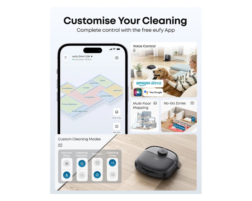ANKER Eufy Omni C28 Robot Usisivač crni