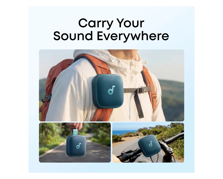 ANKER Soundcore Boom Go 3i 15W prenosni bluetooth IP68 zvučnik plavi