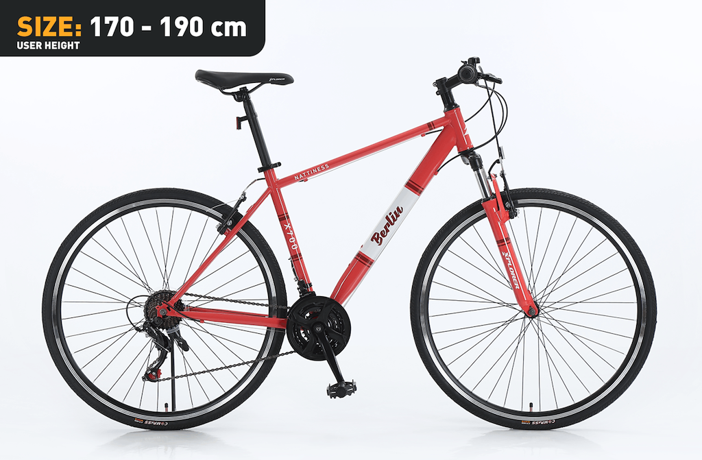 Xplorer gradski bicikl BERLIN Red 28"ID: EK000867888
