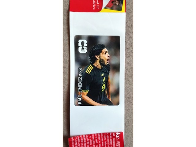 Coca Cola Panini WC 2026 Raul Jimenez sličica