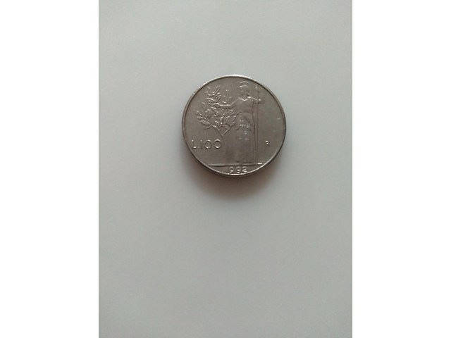 100 lira Italija,  1992.