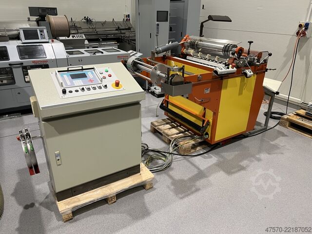 Mašina za sečenje papira
Robust 800 Roll-to-Sheet Slitter