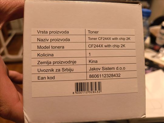 Novi toneri (3 kom.)
