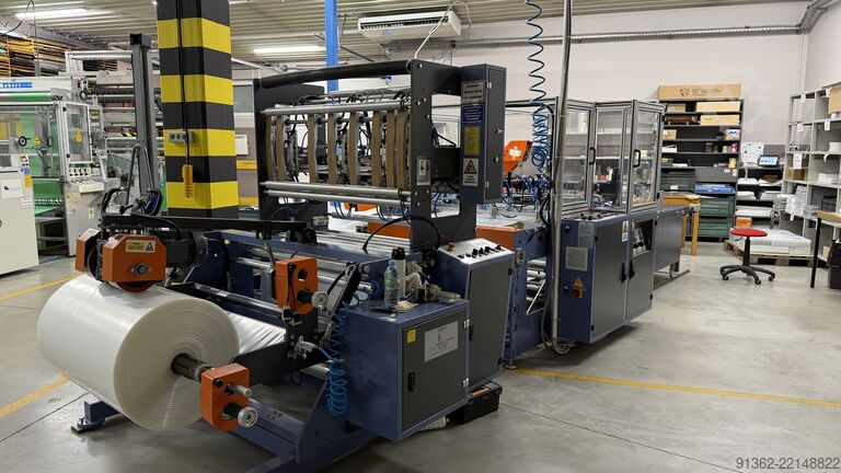 Mašina za obradu folije
Öz-mak Plastik Makina Co. LTD. Öz-mak Plastik Makina ÖZM 1100 BLSD