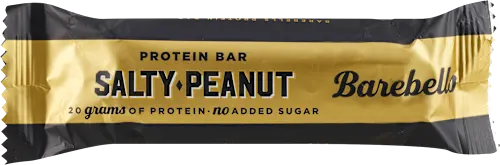 Barebells
PROTEIN BAR SALTY PEANUT - proteinska štanglica sa slanim kikirikijem prelivena čokoladom, sa zalađivačima, 55 g