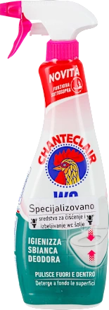 CHANTE CLAIR
Specijalizovano sredstvo za čišćenje i izbeljivanje wc šolje, 625 ml