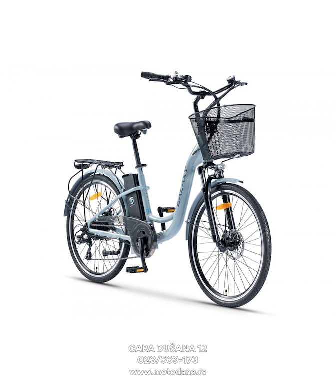 Električni bicikl Galaxy 26 VALENCIA 250W 36V 10.4Ah lithium siva