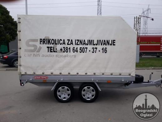 IZNAJMLJIVANJE AUTO PRIKOLICE SA CERADOM