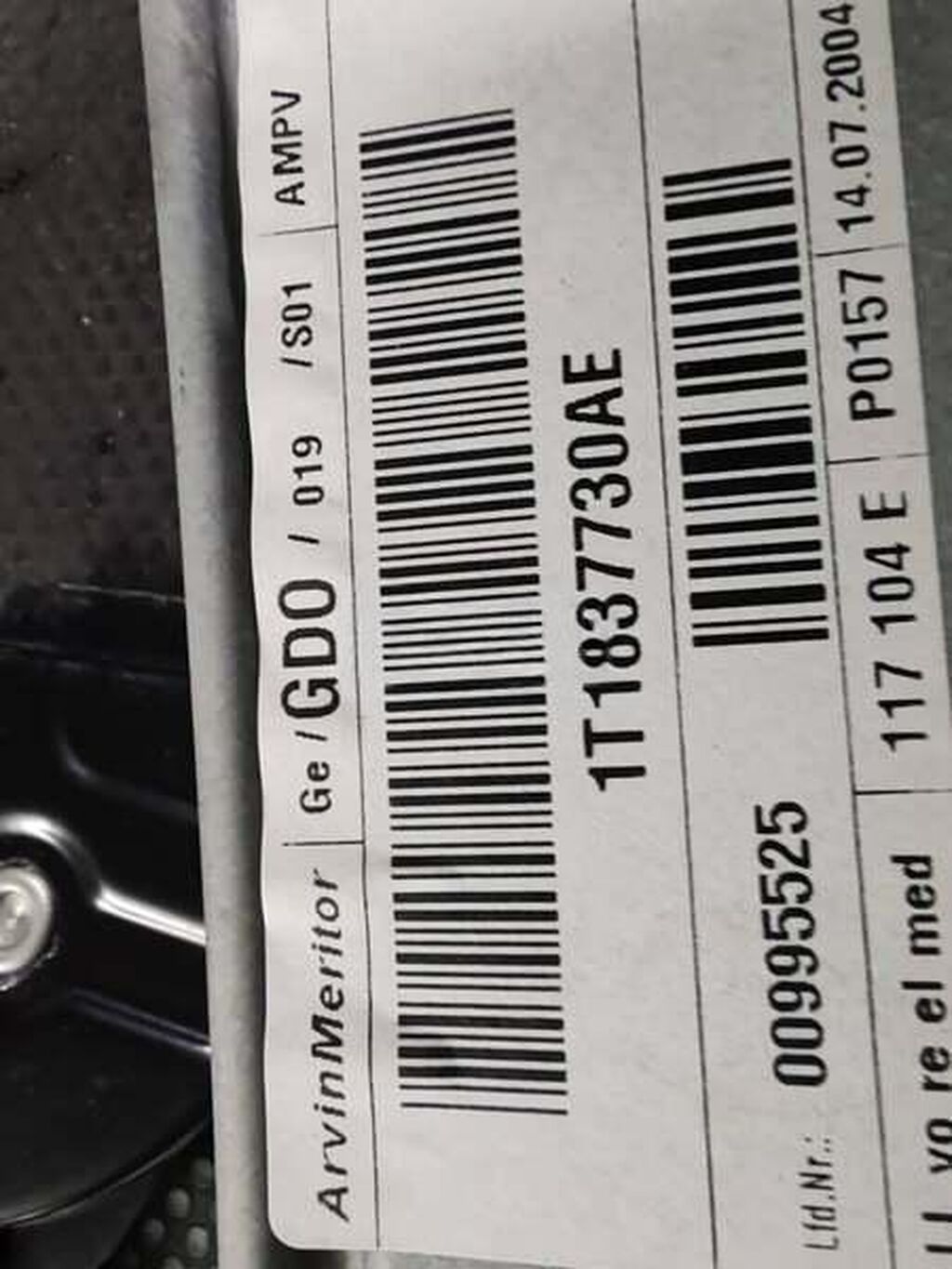 PODIZACI PROZORA ZA VOLKSWAGEN TOURAN OD 2003. DO 2009. GOD. |