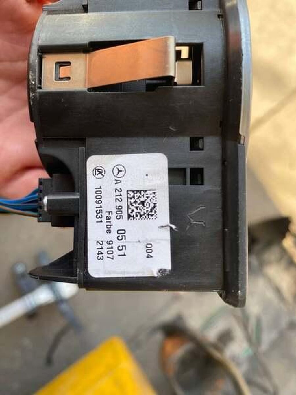 PREKIDAČ SVETLA ZA MERCEDES BENZ B 150, B 160, B 170 . OD 2012. DO