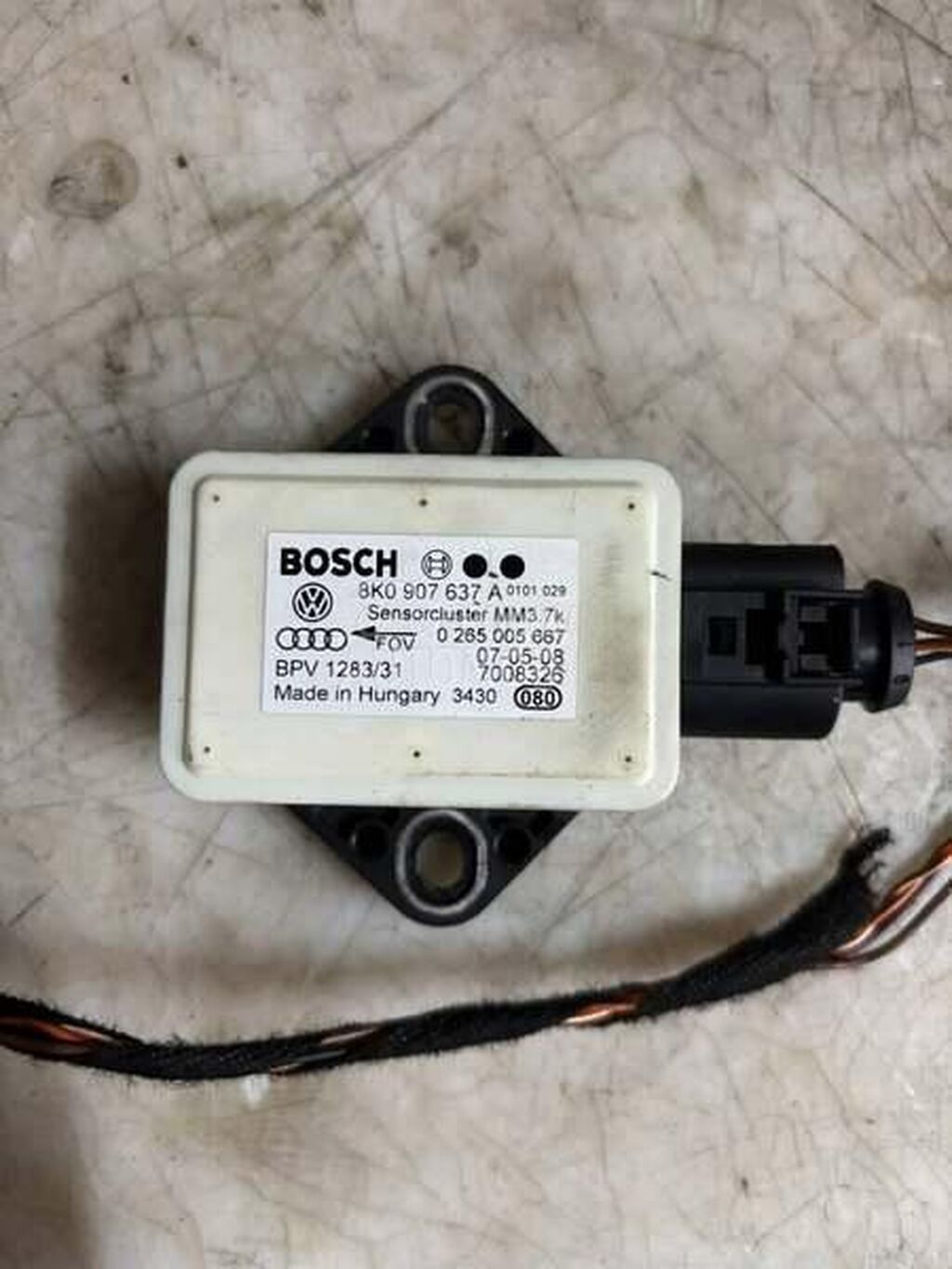 ESP DUO SENZOR ZA AUDI A4, A4 ALLROAD, A5 . | 8K0 907 637 A