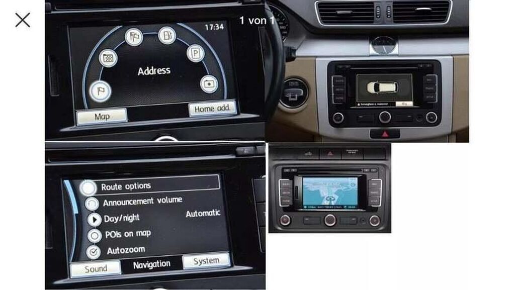 NAVIGACIJA RNS 315 ZA VOLKSWAGEN AMAROK, BUBA, CADDY . | ORGINAL