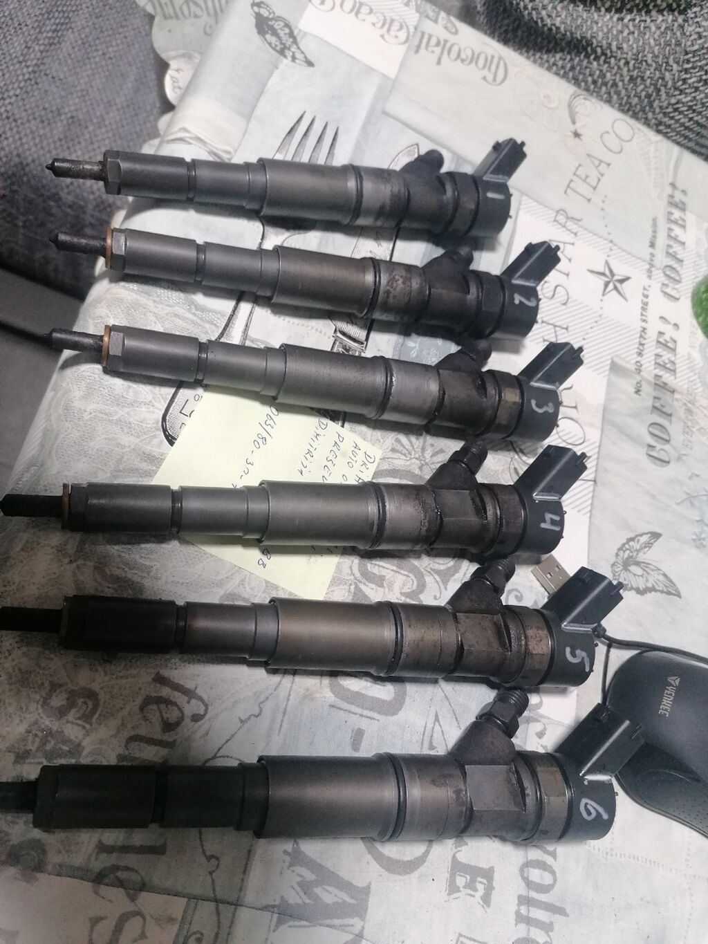 Dizne za BMW E39 - Dostupne dizne/injektori (set označen po
