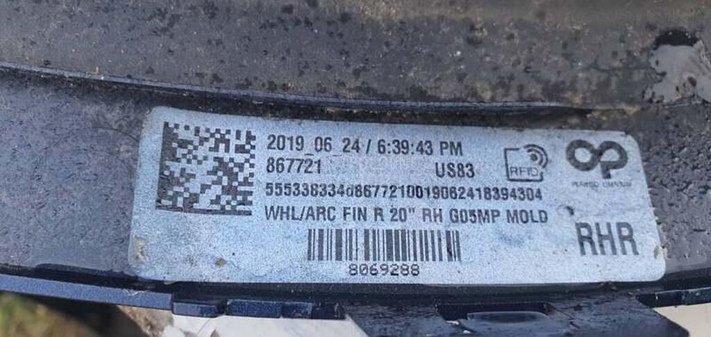RUB KRILA G05 DESNI ZA BMW X5 | BMW X5 g05 rub krila desni 8069288