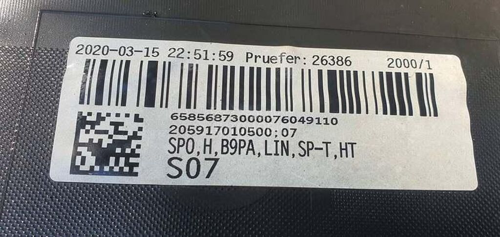SPOJLER B9 ZADNJI ZA AUDI A4 | Audi a4 b9 spojler zadnjeg branika