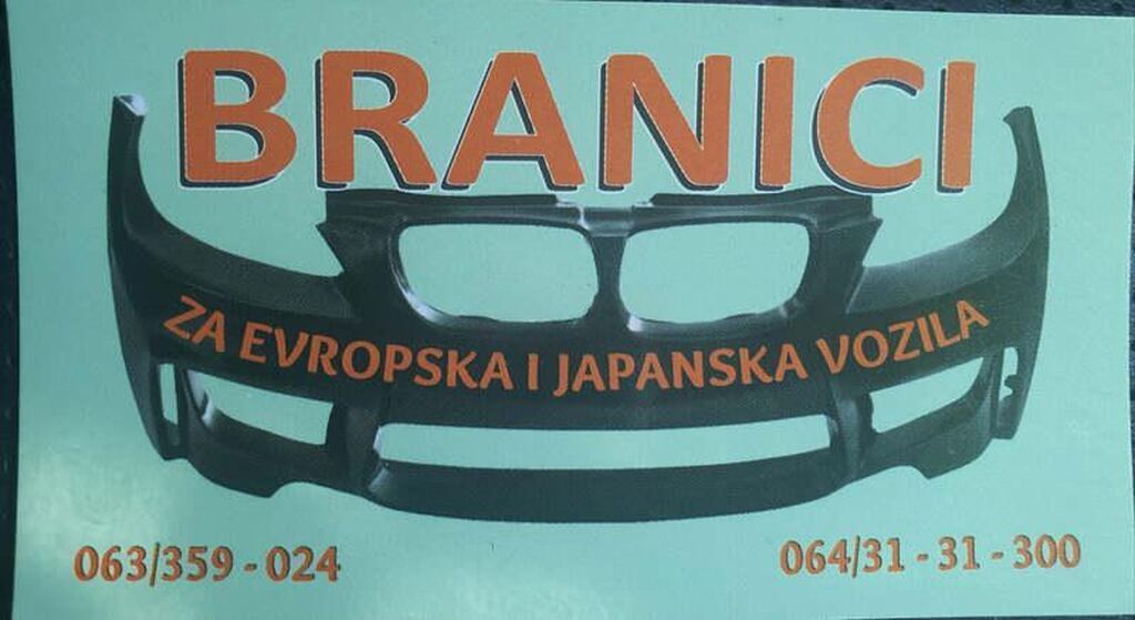 BRANICI DELOVI KAROSERIJE | braniici i delovi karoserije farovi