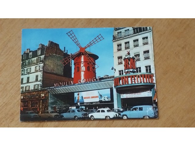 Francuska - France - Pariz - Vetrenjača - Automobili