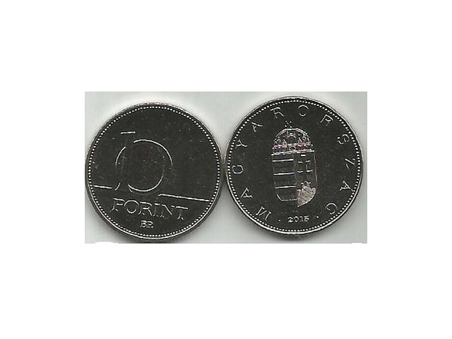 MAĐARSKA Hungary 10 forint 2015. UNC