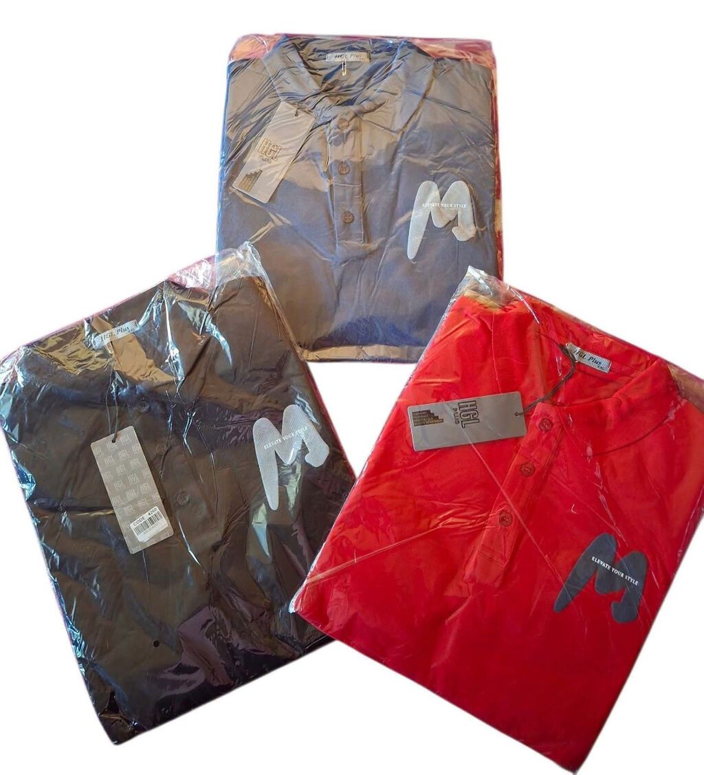 Muske polo majice sa kragnom i dugmićima Vel.M,L,XL,2XL